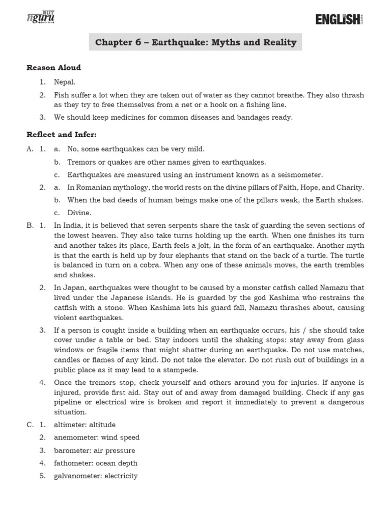 Earthquake Pdf Earthquakes