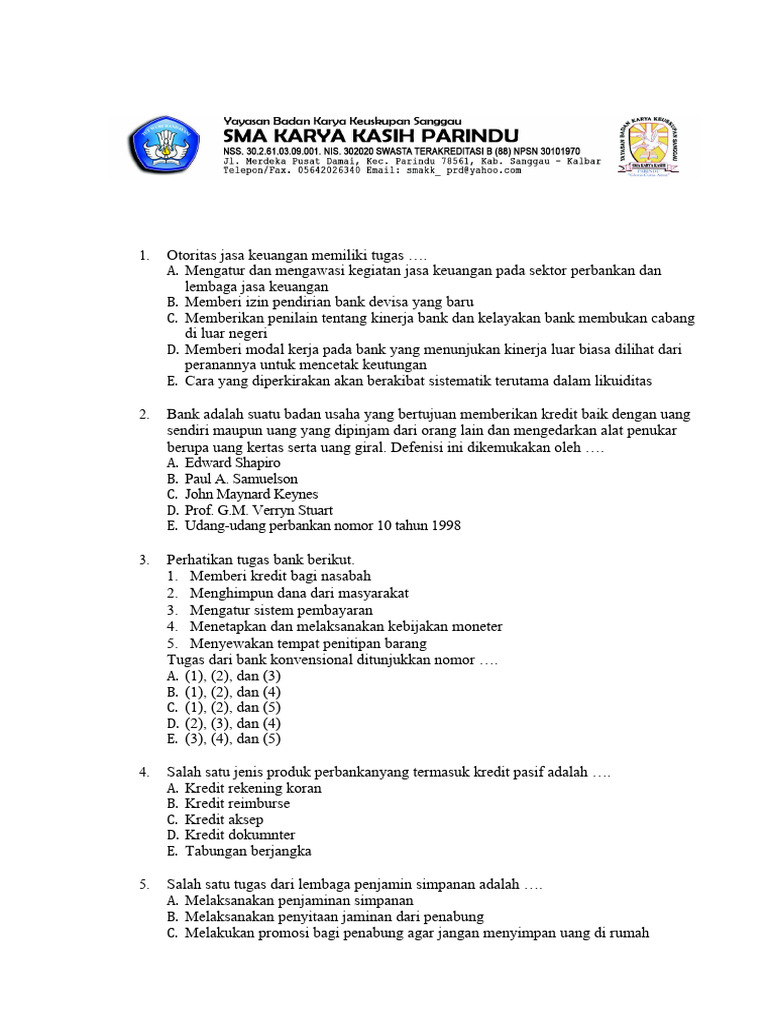 PTS Ekonomi KLS X (2023) | PDF