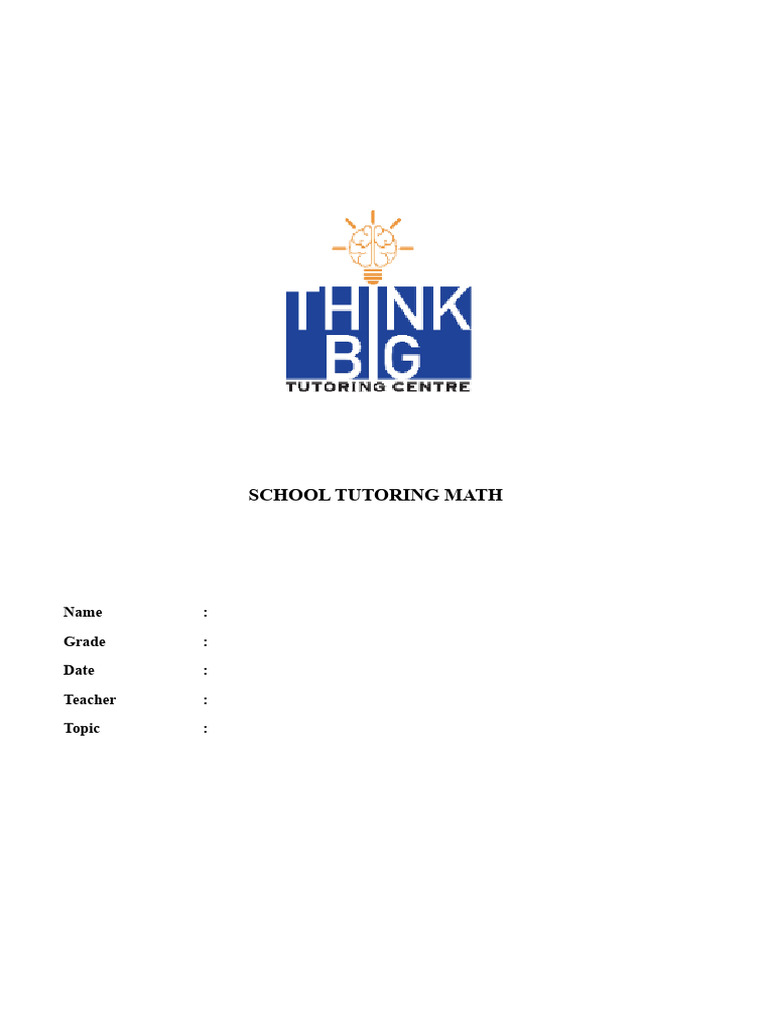 ST Math G9 Paper Practise | PDF