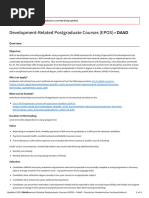 Daad Epos Application Form | PDF | Master's Degree | Doctor Of Philosophy