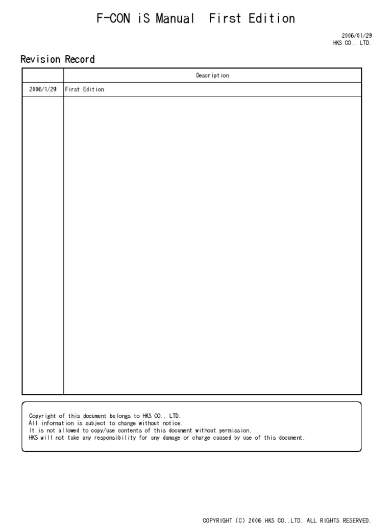 F-CON Is Manual | PDF