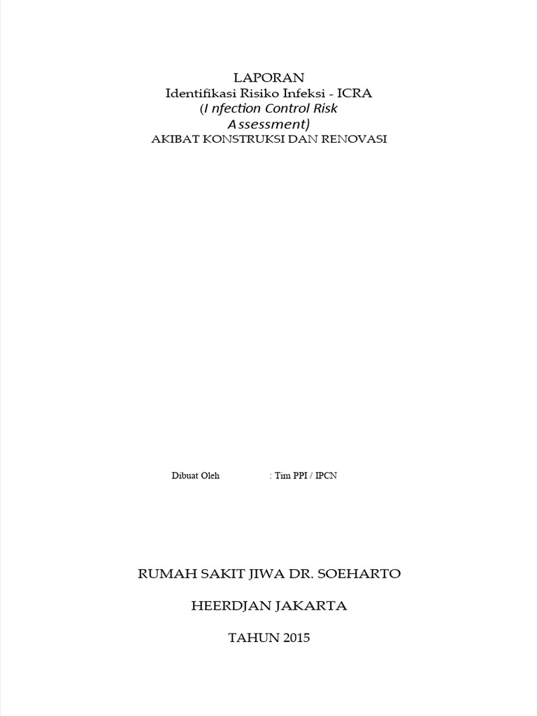 PDF Laporan Icra Renovasi Gedung 190116 | PDF