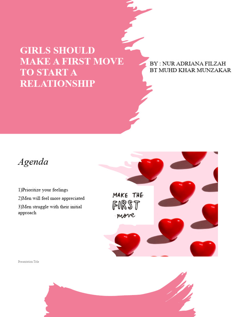 Girls Should Make A First Move To Start A Relationship | PDF ...