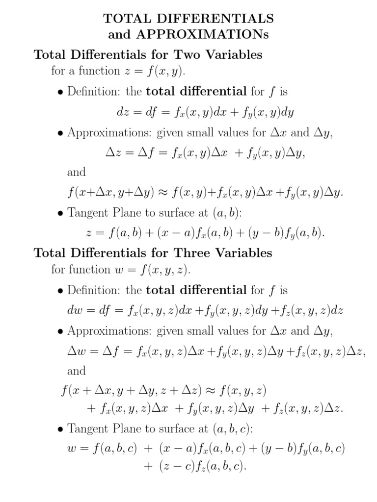 Total Differensial Matlab | PDF | Differential Calculus | Operator Theory