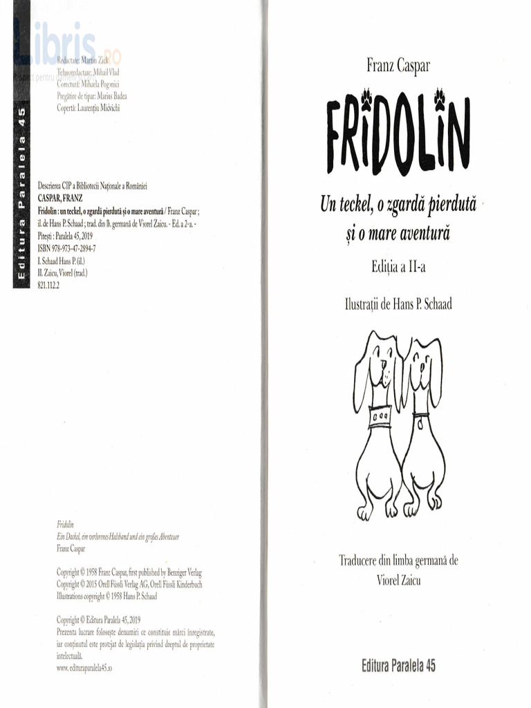 Fridolin - Franz Caspar | PDF