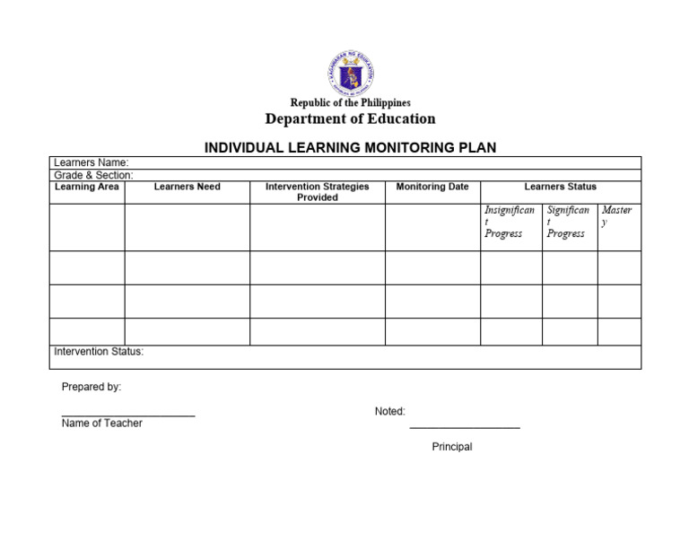 ILMP Template | PDF ILMP Template | PDF