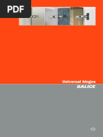 Hettich Hinges Catalogue | PDF | Door | Screw