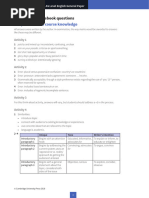 8021 AICE General Paper Paper 1 Example Candidate Responses | PDF ...