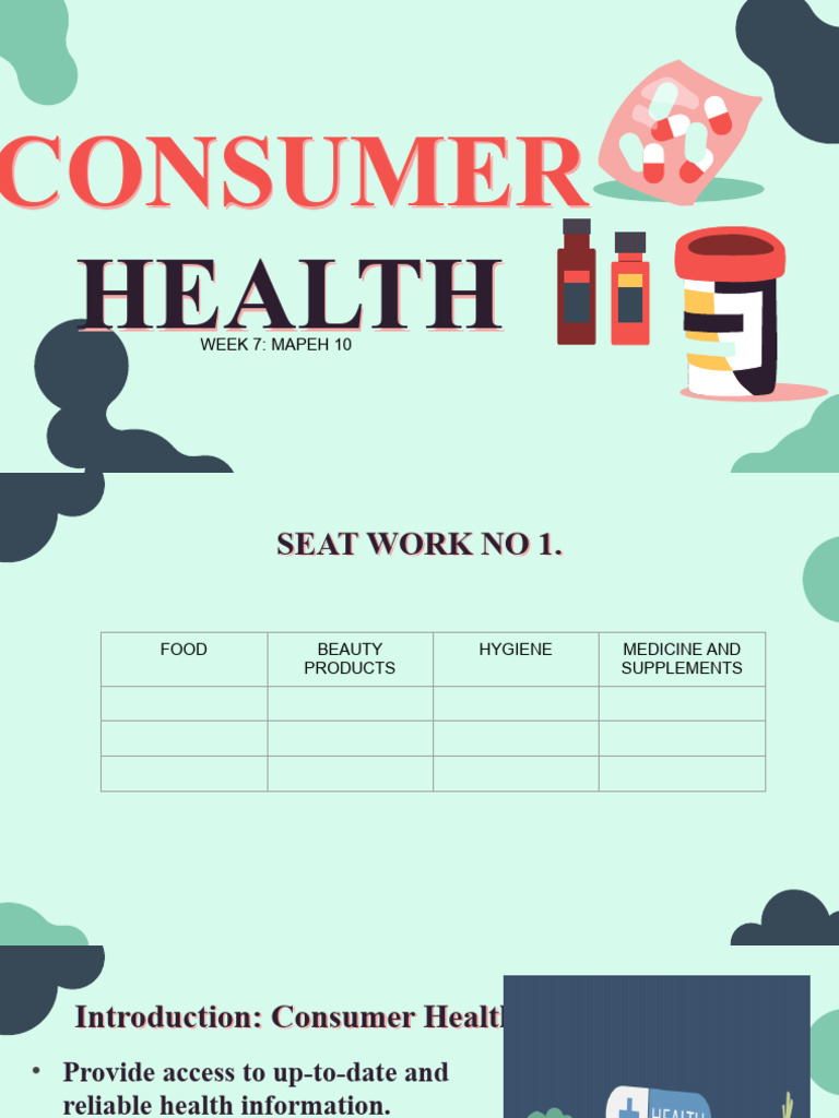 Consumer Health | PDF | Prescription Drugs | Over The Counter Drug