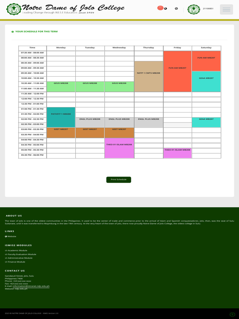 Academic Module | PDF