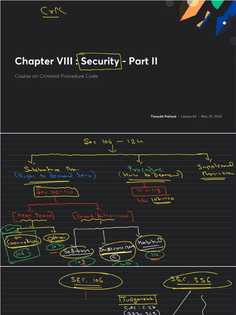 Chapter VIII Security Part II With Anno | PDF