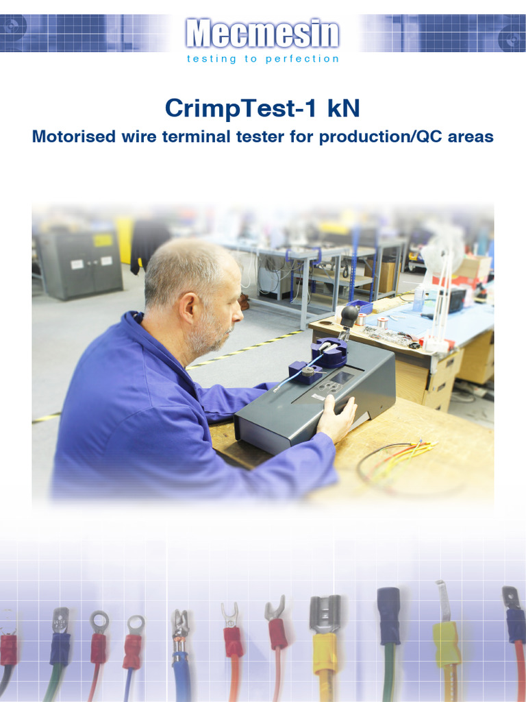 CrimpTest 1 KN | PDF | Electrical Connector | Electrical Engineering