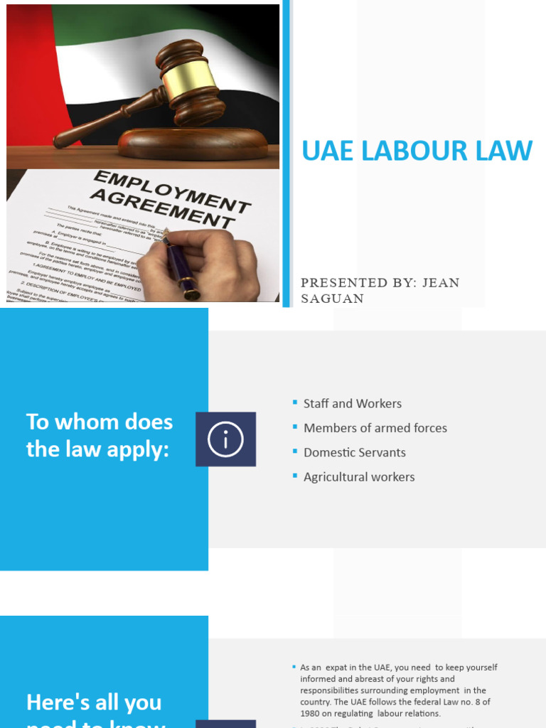 Uae Labour Law Summary | PDF | Employment | Sick Leave