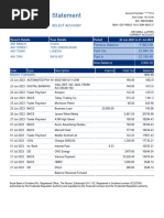 Bank Statement Citibank | PDF | Banks | Citigroup