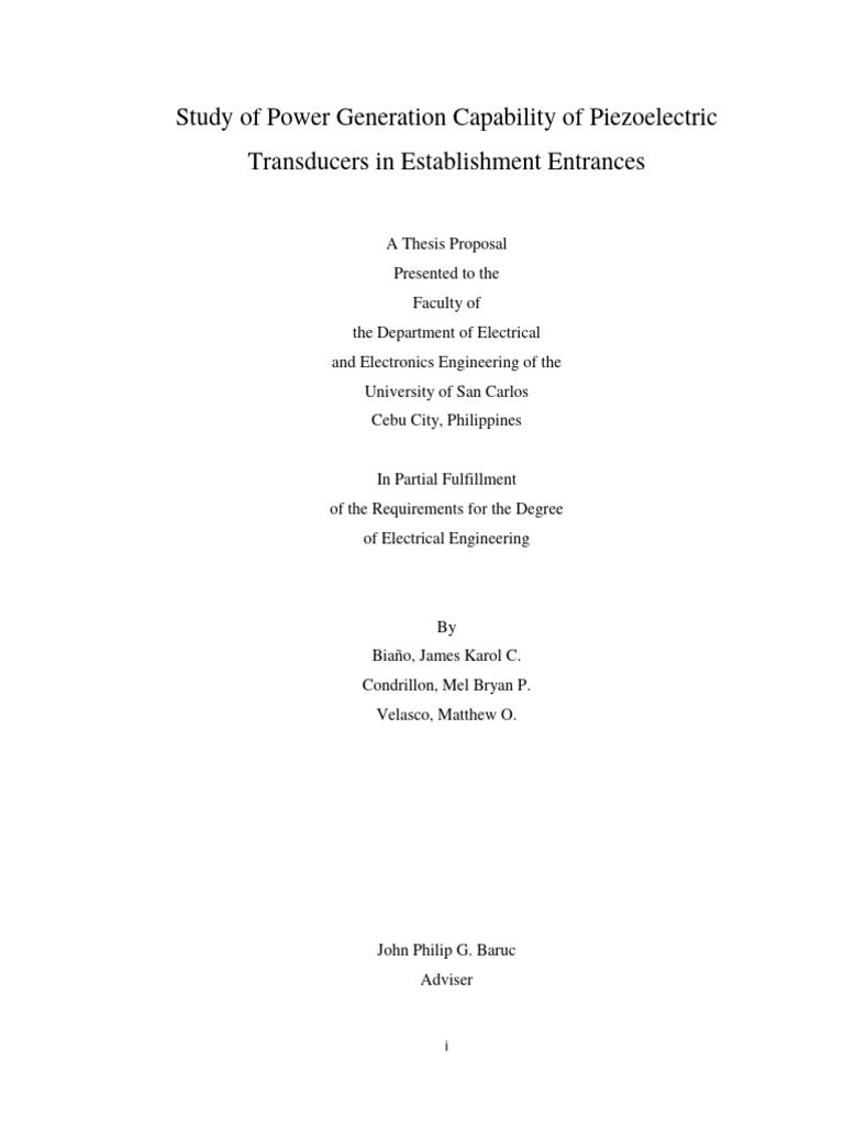 Piezo Final Hardbound | PDF | Rectifier | Rechargeable Battery