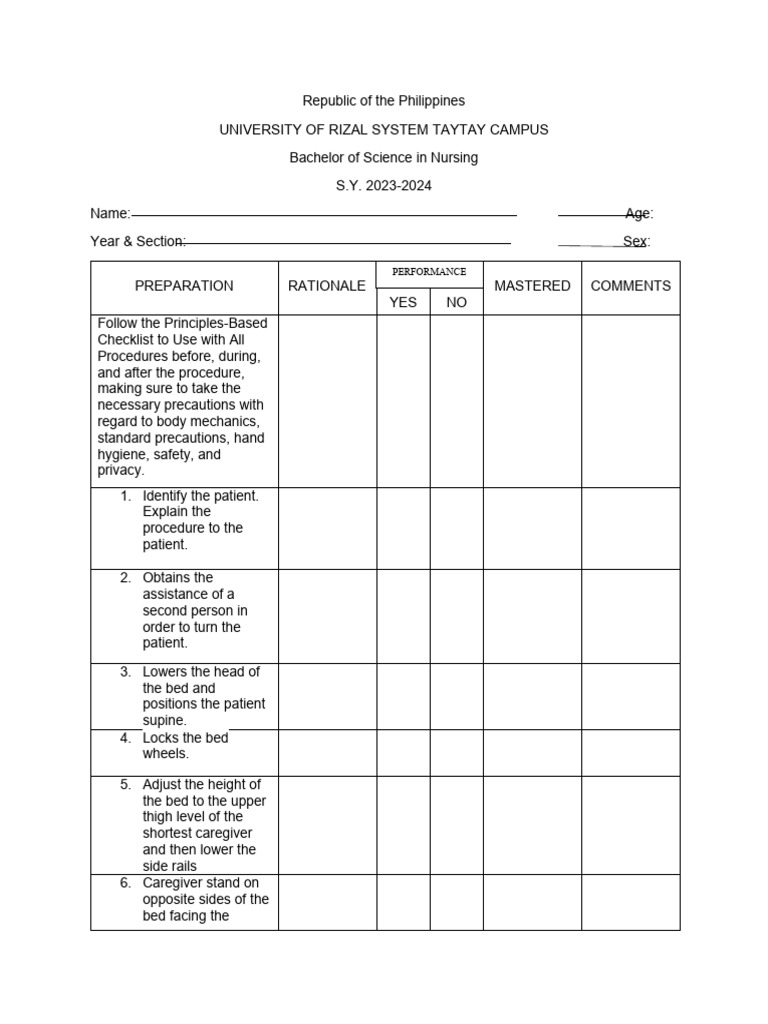 Bag Technique Retdem | PDF