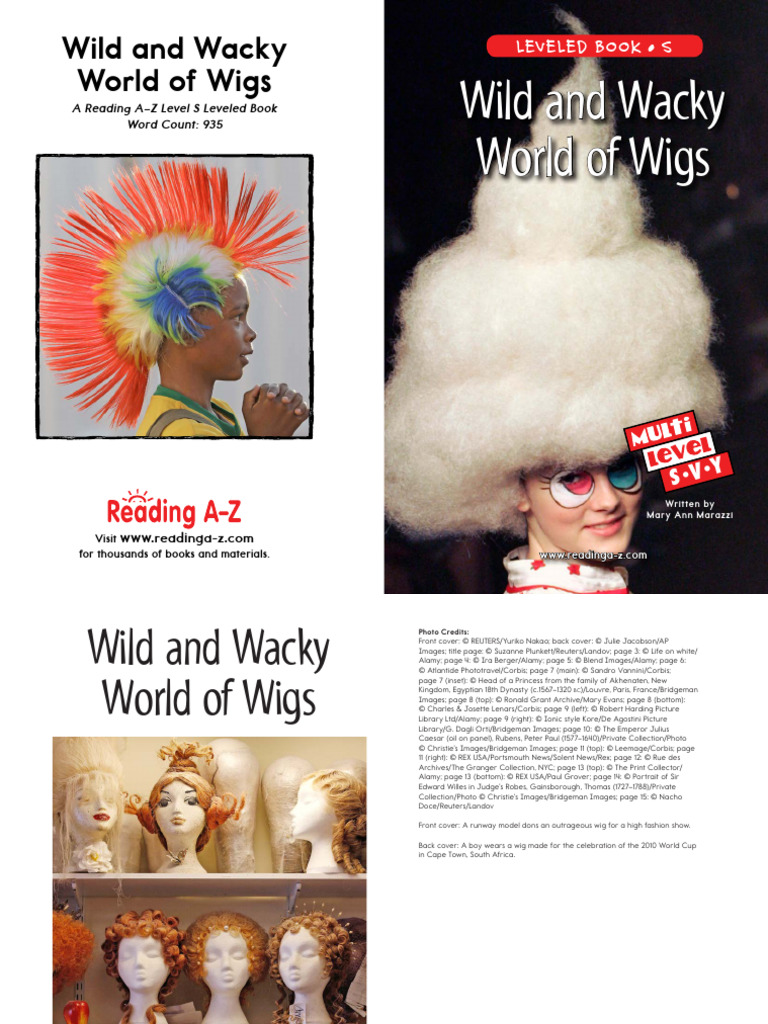 S Wild-and-Wacky-Wigs | PDF | Wig | Hairstyle