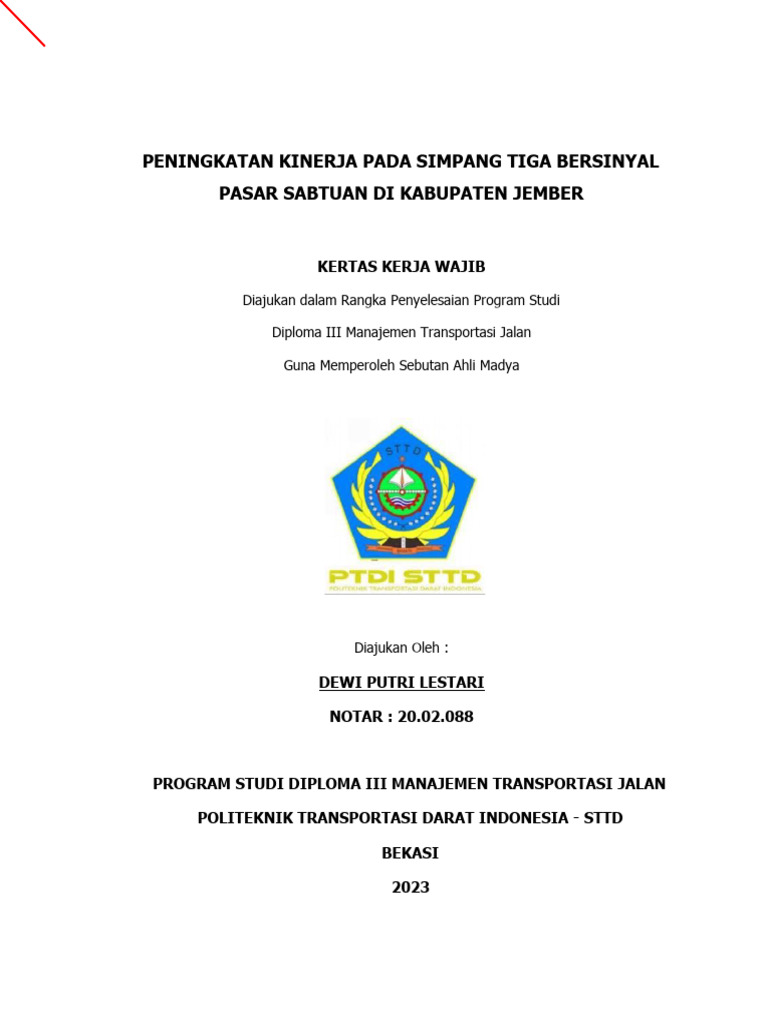 KKW Dewi Fix | PDF | Teknologi & Rekayasa