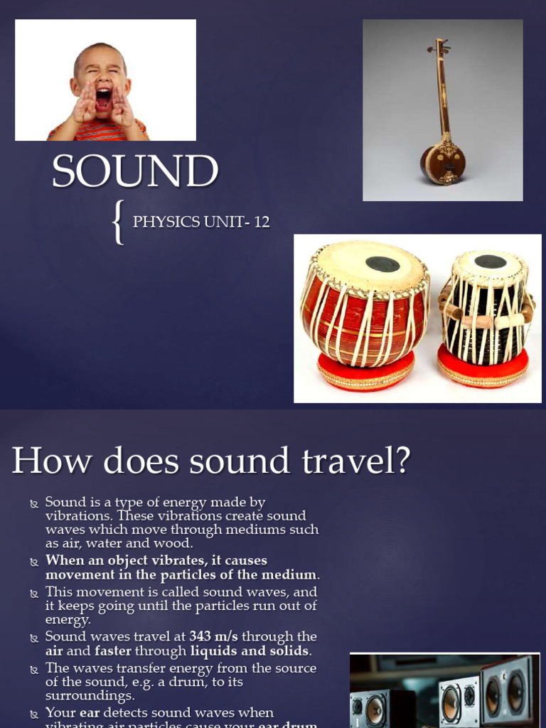 Physics-SOUND (IGCSE) | PDF | Sound | Classical Mechanics