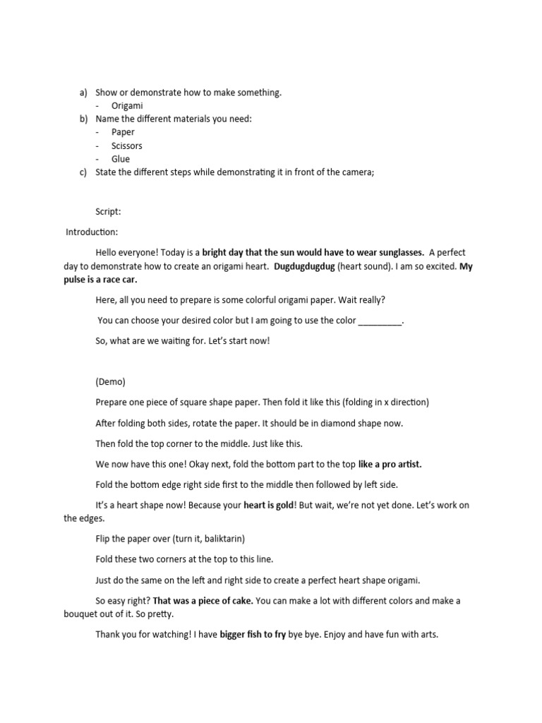 Origami Script | PDF