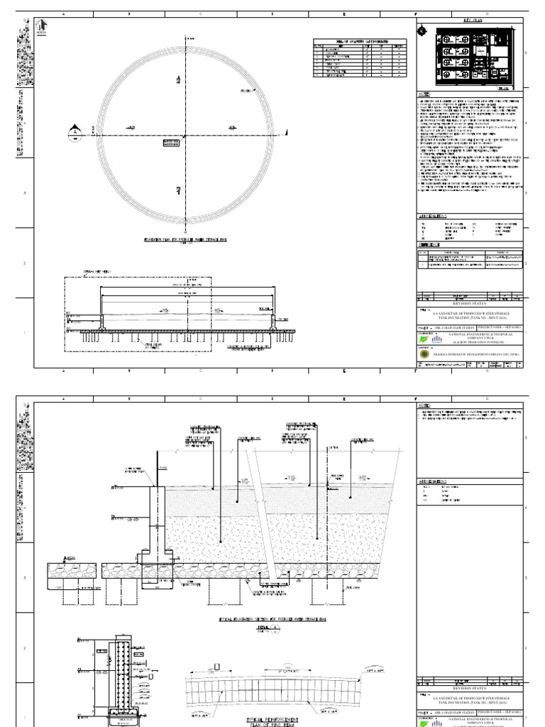 SEPA15015-MFSFF-CV-21-DWG-105 - Produced Water Storage Tank Foundation ...