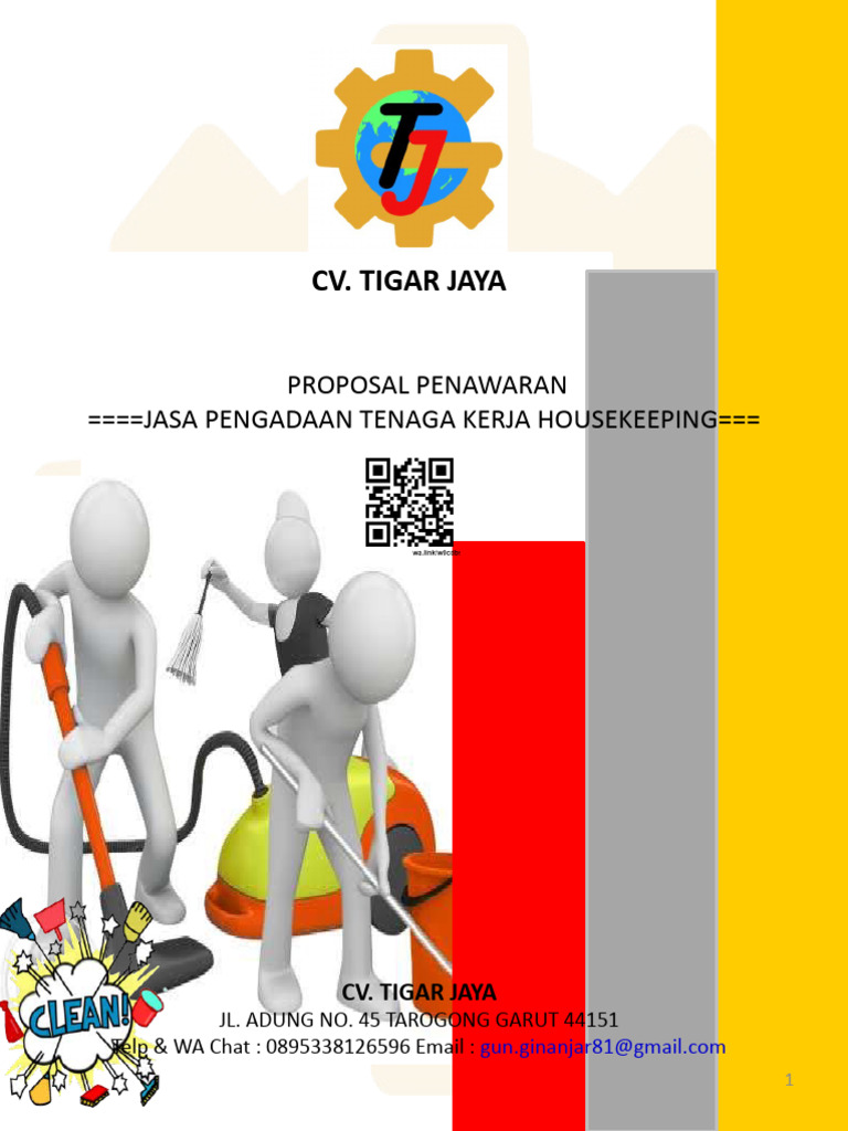 Proposal Penawaran - Manpower Services | PDF