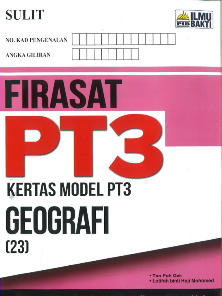 12.firasat PT3 Kertas Model PT3 Geografi | PDF