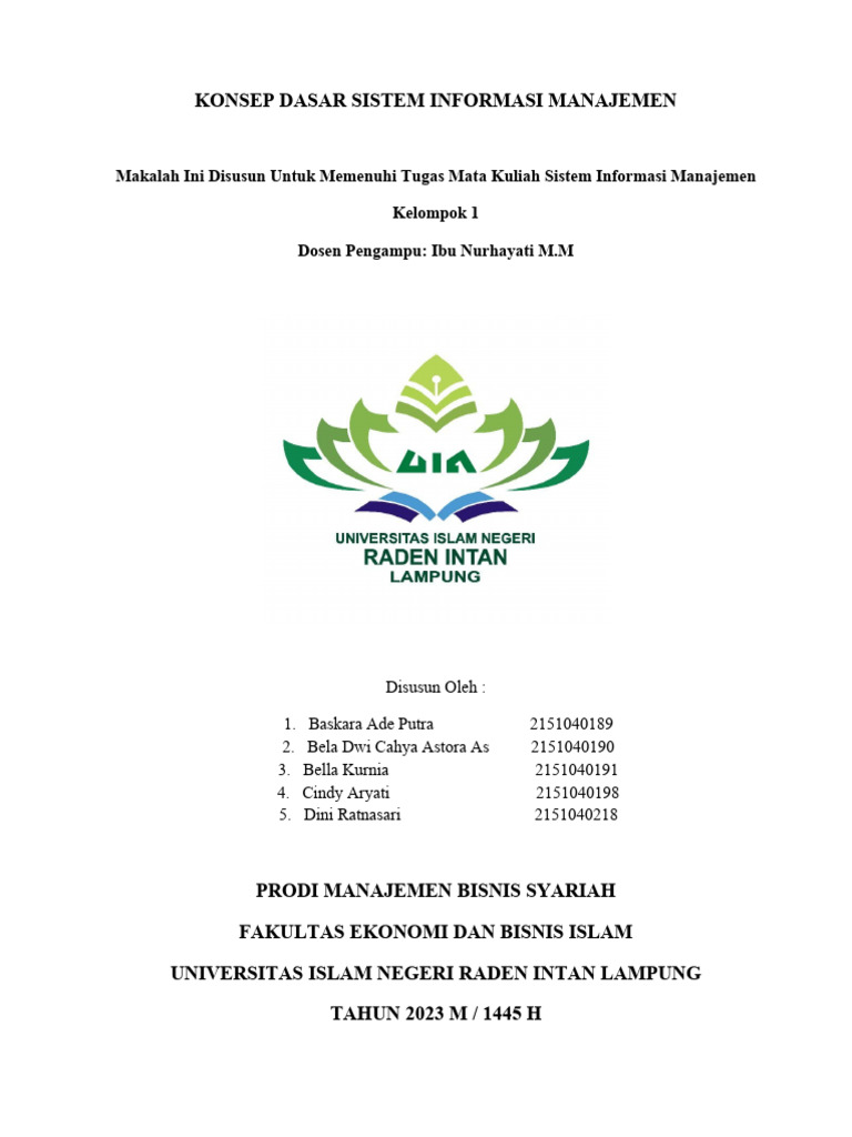 Kel 1 Sim - Klasifikasi Konsep Dasar Sim | PDF Kel 1 Sim - Klasifikasi Konsep Dasar Sim | PDF