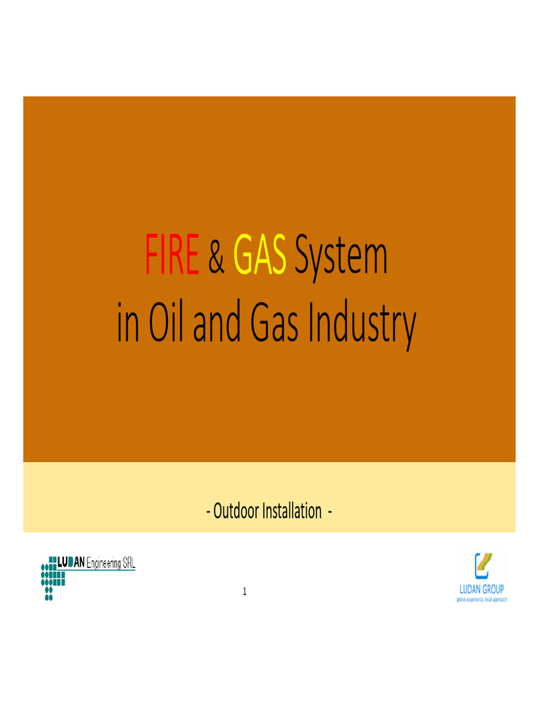 Fire & Gas System - Outdoor Installation | PDF | Infrared | Energy ...
