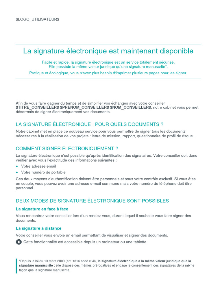 Signature Électronique Simplifiée | PDF | Informatique