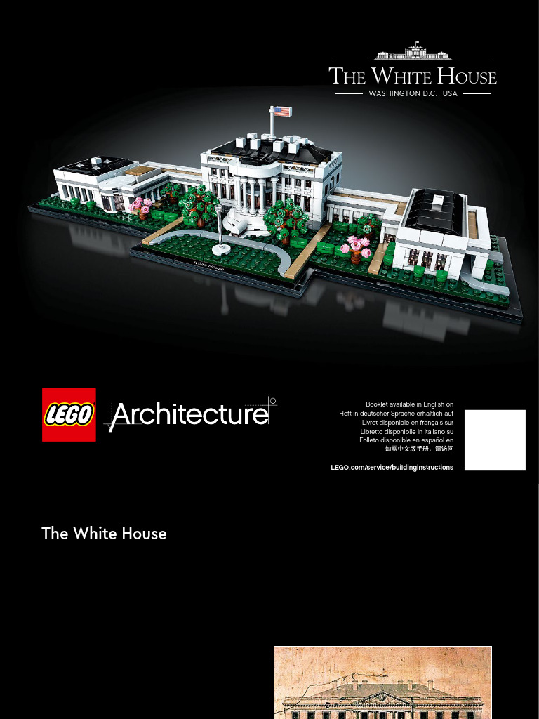 Manual Lego Casa Blanca 6345010 | PDF | White House | American Government