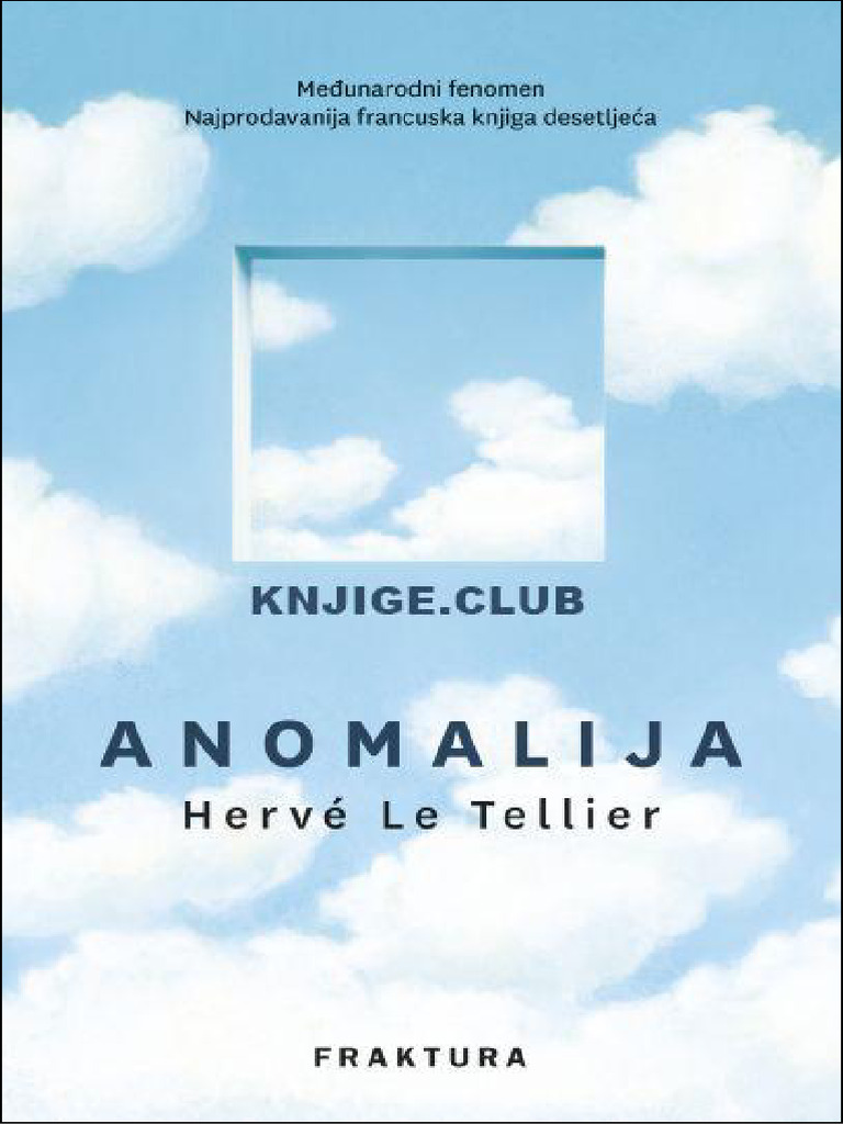 Herve Le Tellier - Anomalija | PDF