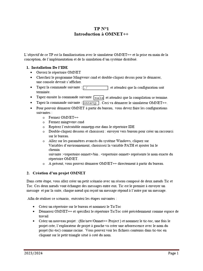TP 1 | PDF