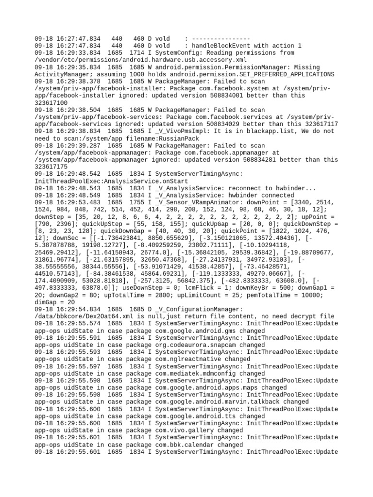 Log | PDF | Software Engineering | Information Technology