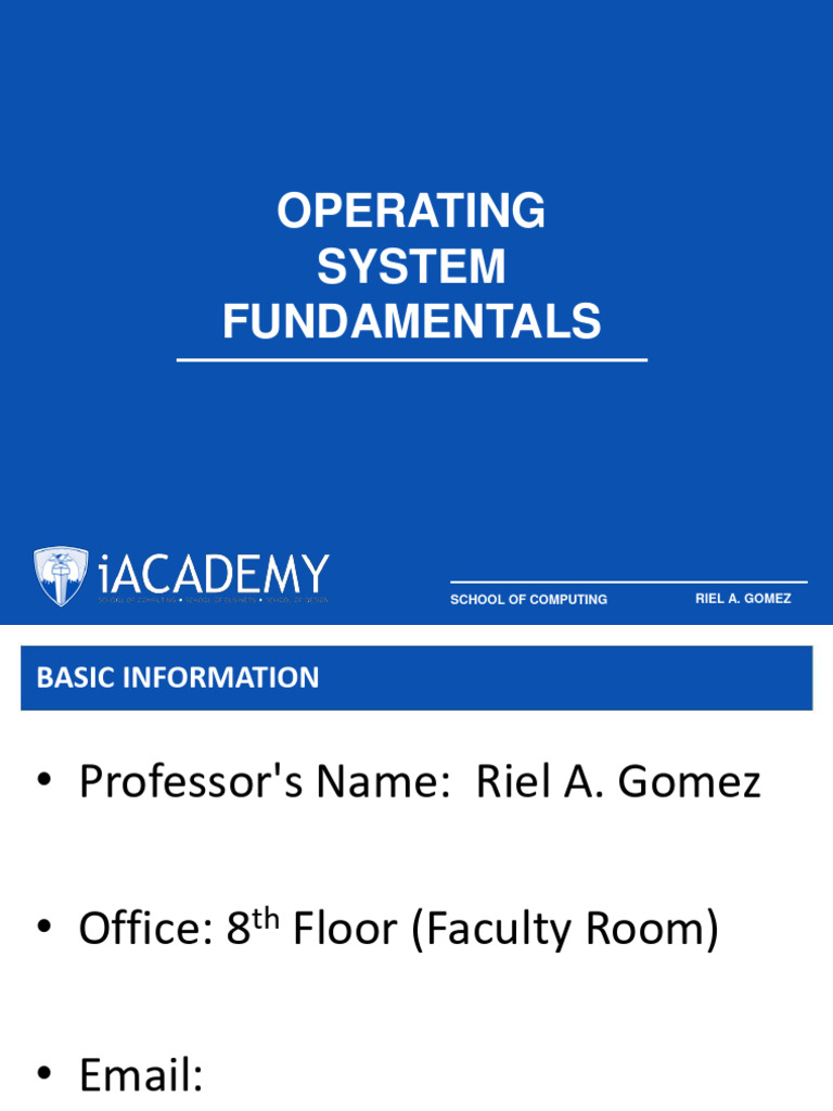 Operating System Fundamentals Download Free Pdf Operating System Shell Computing