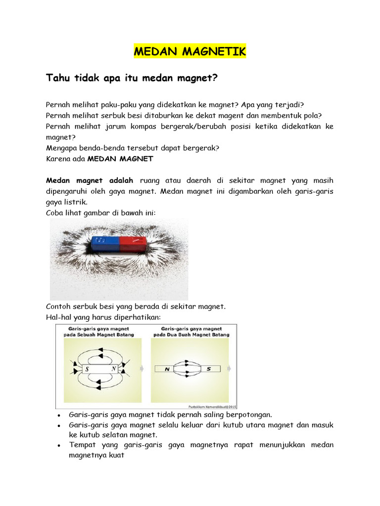 Sifat dan Induksi Medan Magnet | PDF