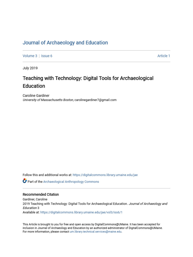 Teaching Archaeology | PDF | 3 D Computer Graphics | Archaeology