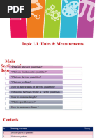 Grade 7 - Units of Measurement Activity | PDF