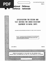 Naval Shock Testing Guidelines | PDF | Shock Wave | Ships