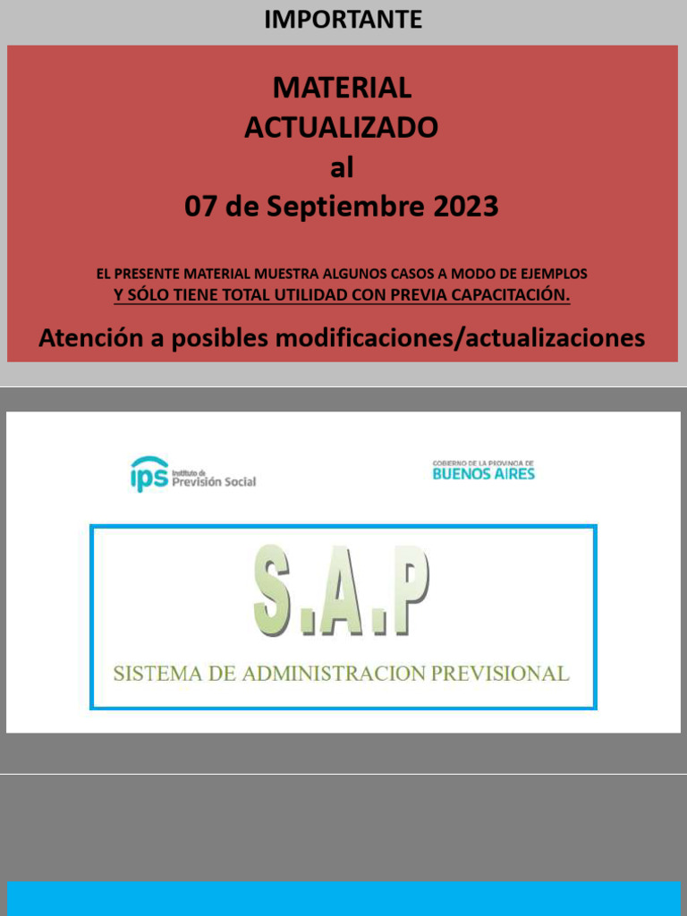 Tutorial Sap-SEPTIEMBRE 2023 PARA ENVIAR | PDF