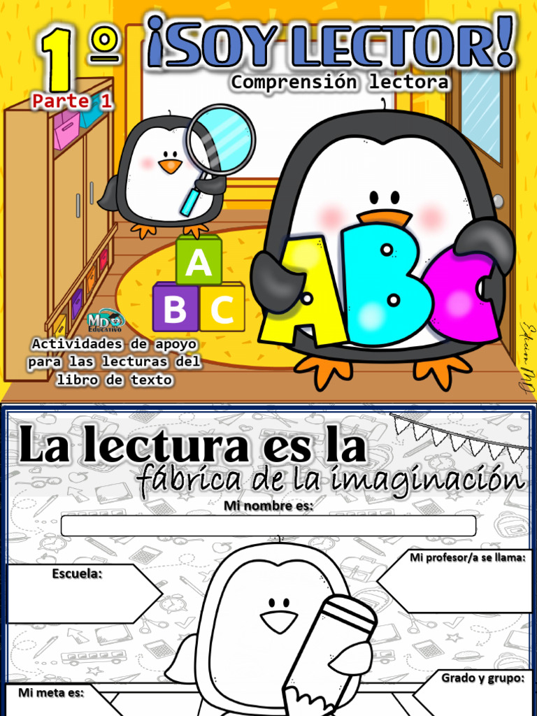 1º Soy Lector Part1 - MD Educativo | PDF | Clave