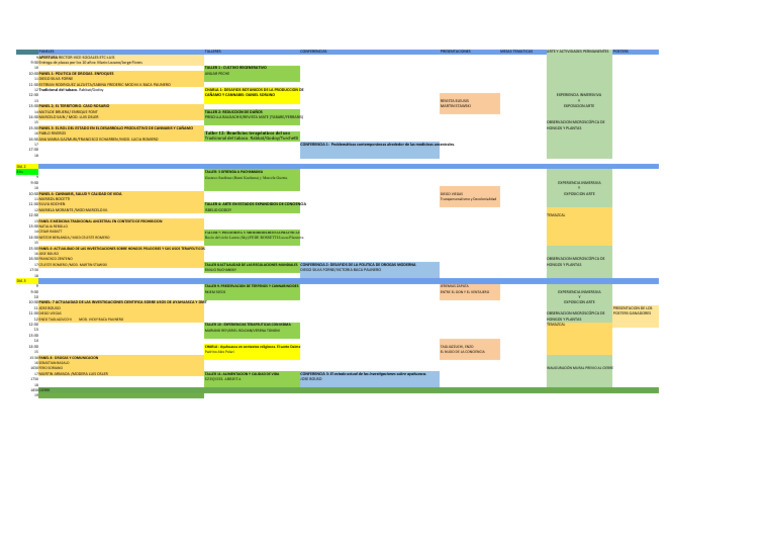 Programa Jornadas-3 | PDF | Drogas | Farmacología
