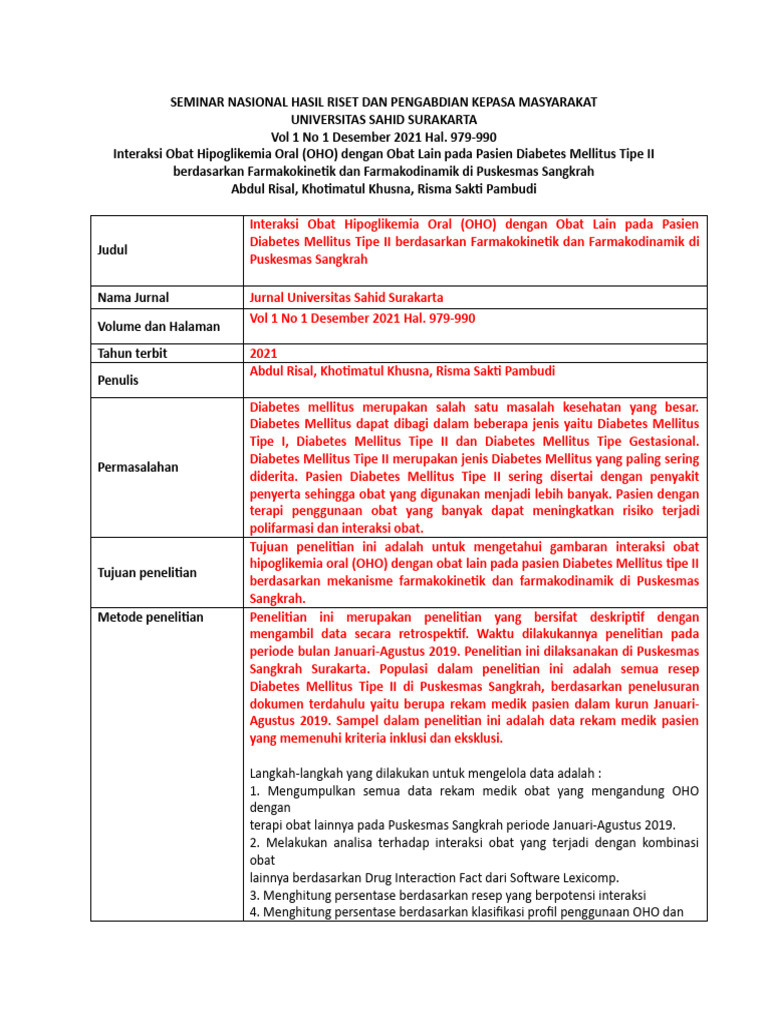 Review Jurnal Tampil | PDF
