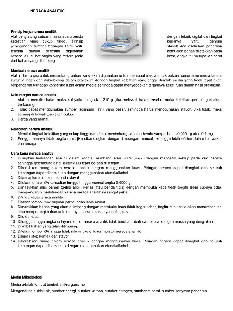 Siti Aida Hasibuan 1c Uts NERACA-ANALITIK | PDF Siti Aida Hasibuan 1c Uts NERACA-ANALITIK | PDF