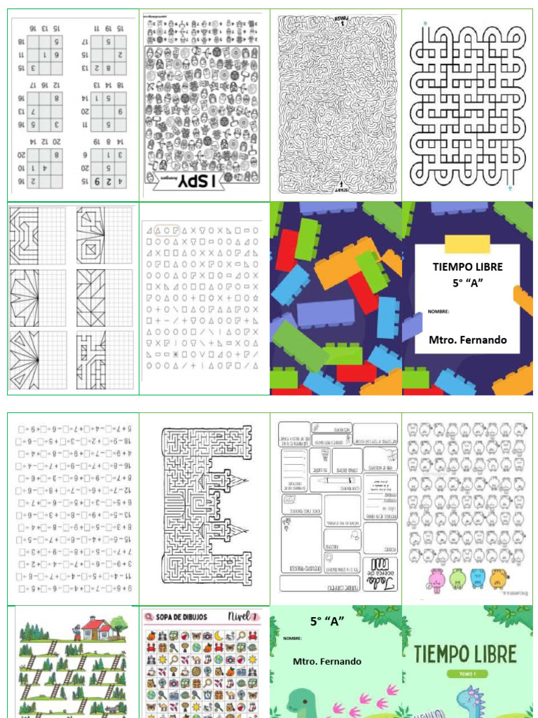 Libritos Tiempo Libre | PDF