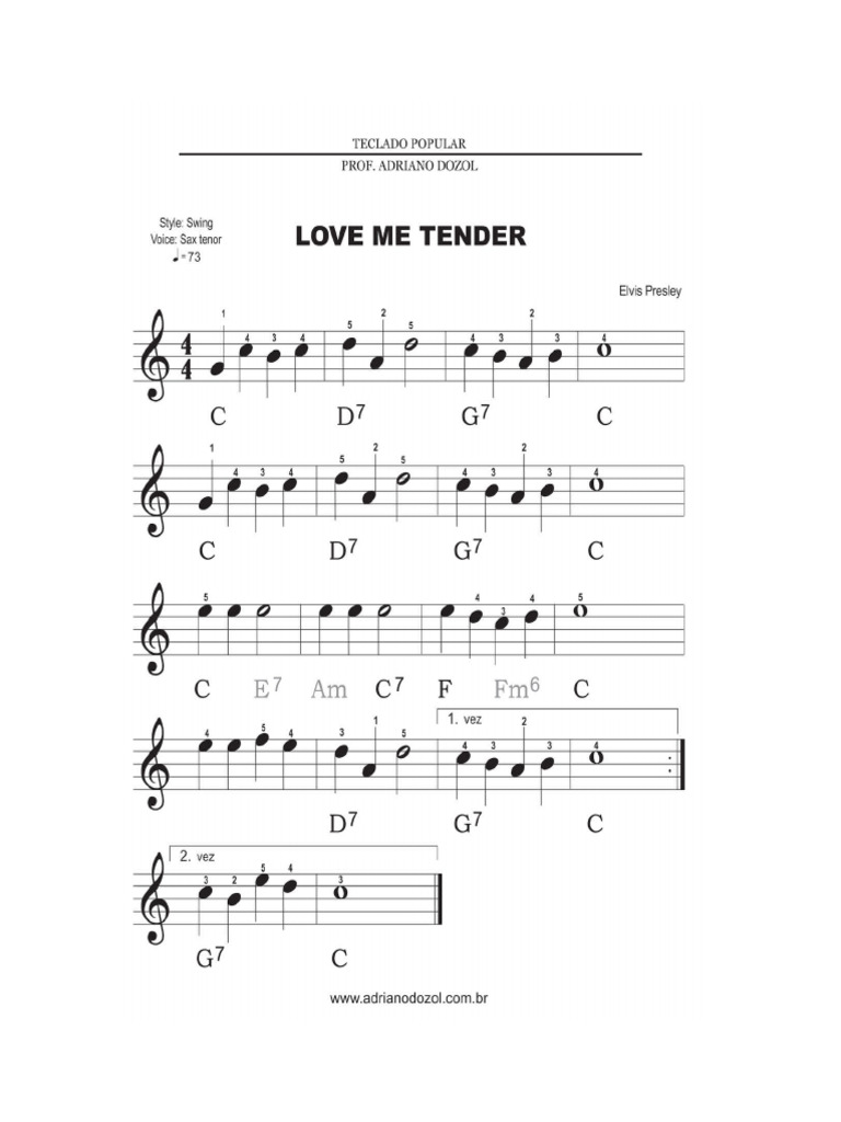 Love Me Tender | PDF