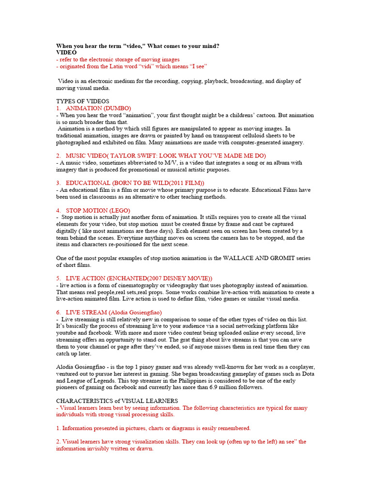 VIDEO | PDF | Video | Codec