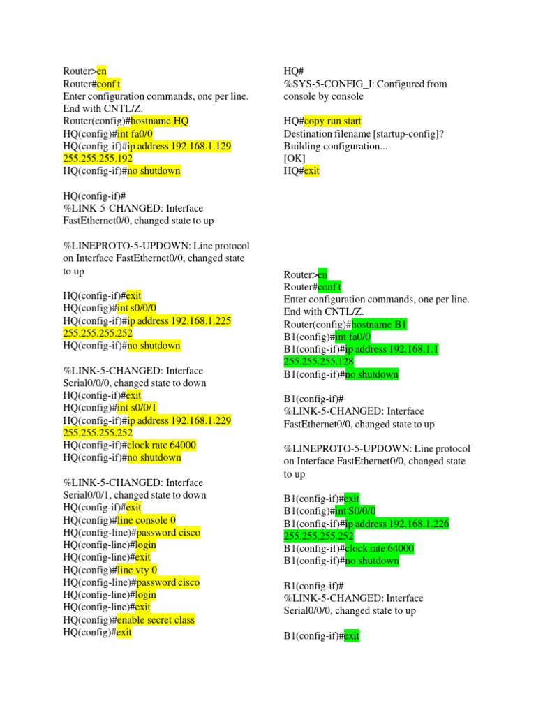 Assignment 1 Guide | PDF | Command Line Interface | Network Protocols