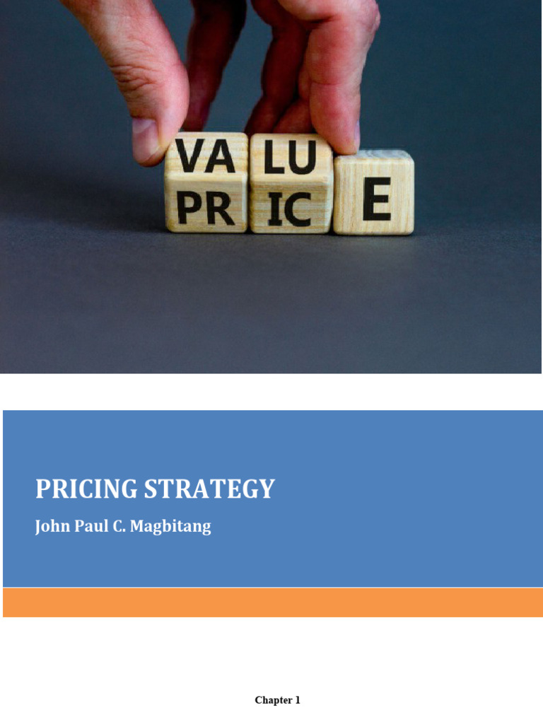 Pricing Strategy Module | PDF | Pricing | Marketing