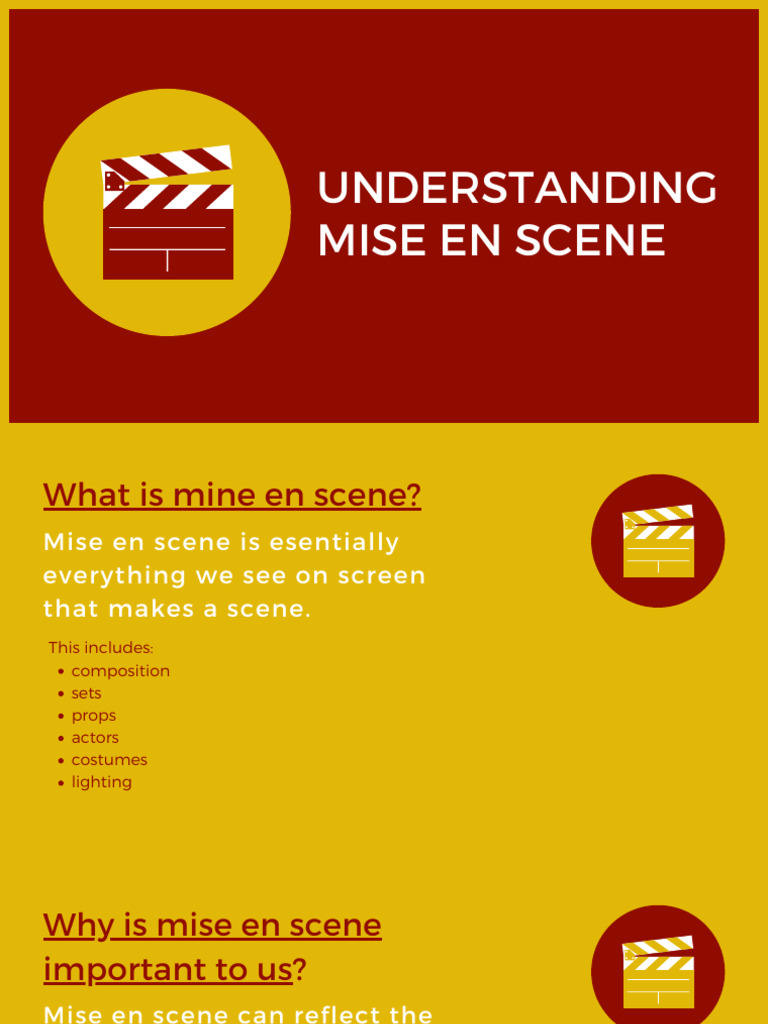 Understanding Mise en Scene | PDF
